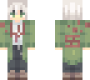 nagito komaeda | Minecraft Skin