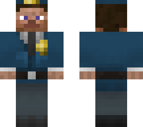 Police Steve | Minecraft Skin