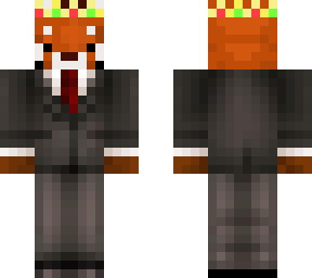 Red Panda Tuxedo | Minecraft Skin