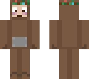 Brown teletubbies i made | Minecraft Skin