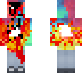 Burning | Minecraft Skin
