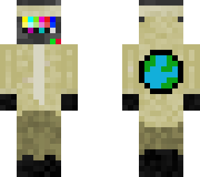 Desert TV explorer | Minecraft Skin