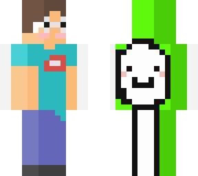 Dream and gorge | Minecraft Skin