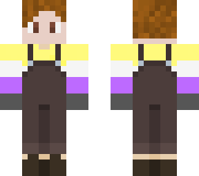 Enby Overalls | Minecraft Skin
