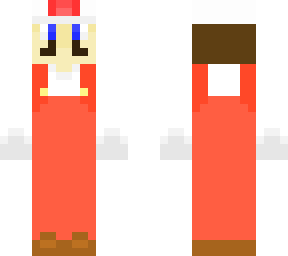 Gaming Legends 3: Fire Mario | Minecraft Skin