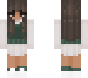 green sweater vest | Minecraft Skin