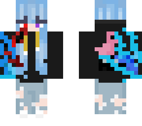 half of the night king | Minecraft Skin