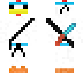 ninja chicken | Minecraft Skin