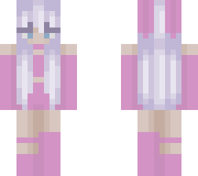 Pastel Pink Bunny Matching skin | Minecraft Skin