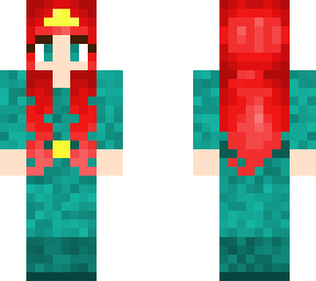 princess mera | Minecraft Skin