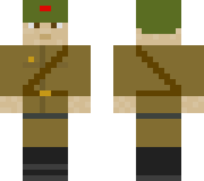 Soviet WW2 soldier | Minecraft Skin