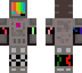 TV Head Robot | Minecraft Skin