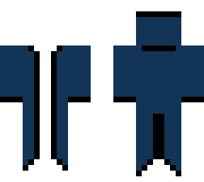 Blue cloak base | Minecraft Skin