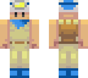 blue toad | Minecraft Skins