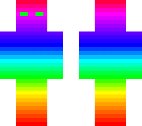 CMYK Reverse Cracking Chromatic | Minecraft Skin