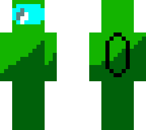 Green Crewmate | Minecraft Skin