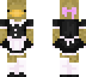 kiwi bird maid | Minecraft Skin