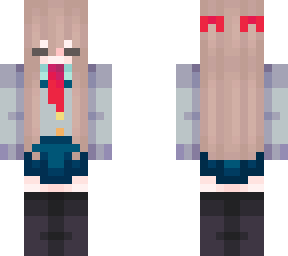 Mha Oc Pink Hair Uniform Minecraft Skins