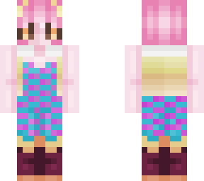 Mina Ashido (MHA Girl Series No.4) | Minecraft Skin