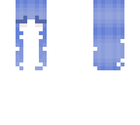 Sky Blue Hair Base | Minecraft Skin