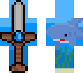 sword pixel art | Minecraft Skins