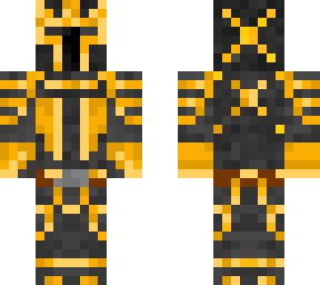 The golden knight | Minecraft Skin