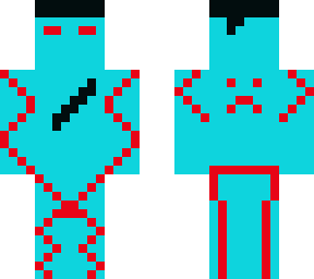 Blue blaze | Minecraft Skin