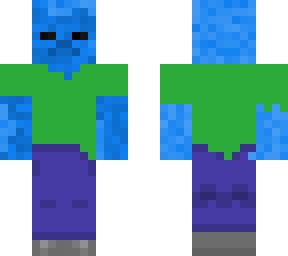 Blue Zombie | Minecraft Skin