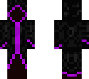 cloak black | Minecraft Skin