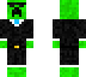 Creeper Office Worker | Minecraft Skin