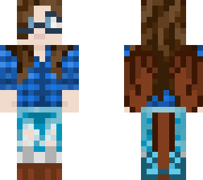 Dragon/Human Girl (Dream OC) | Minecraft Skin