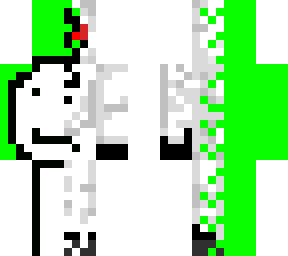 Dream revealing his true form | Minecraft Skin