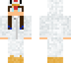 girl in chicken onesie | Minecraft Skin
