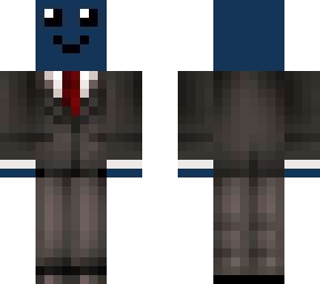 Hypid With Suit | Minecraft Skin