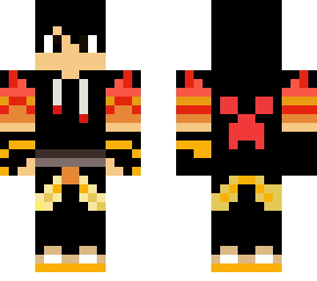 JD java minecraft nova skyn de fuego | Minecraft Skin