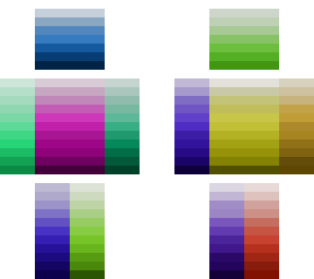 Multi color man | Minecraft Skin