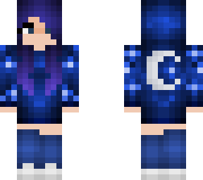 Night girl | Minecraft Skin