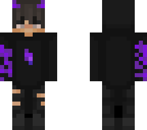 Purple devil boy | Minecraft Skin