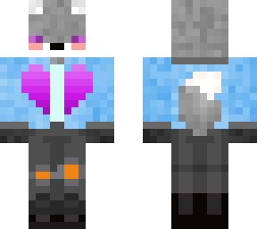 Silver EnderFox | Minecraft Skin