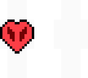 Smooth texture pack heart | Minecraft Skin