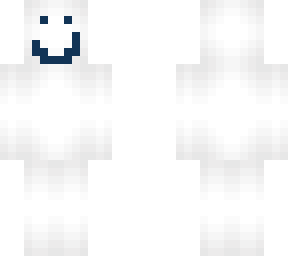 White skin with happy face | Minecraft Skin