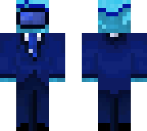 Blue crewmate | Minecraft Skin