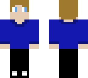Blue Shirt | Minecraft Skin