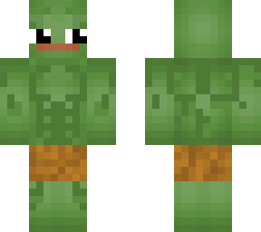 buff pepe frog (idk why) | Minecraft Skin