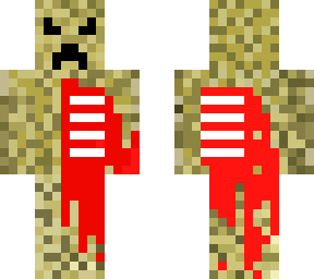 Camo Creeper Ribs | Minecraft Skin