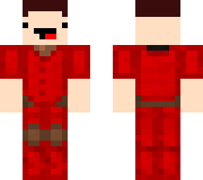 derp in leather armor | Minecraft Skins