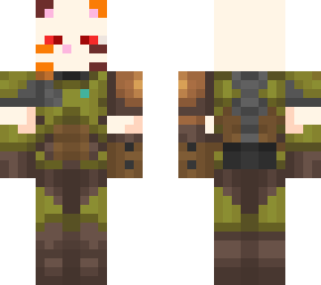 Doom slayer cat | Minecraft Skin