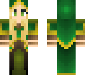 Earthbender Girl | Minecraft Skin