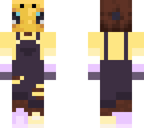 enby pride bee | Minecraft Skin