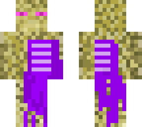 Enderman with ribs sticking out. | Minecraft Skin